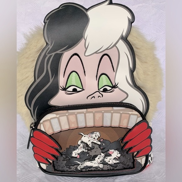Loungefly | Bags | Loungefly Disney Villains Cruella De Vil 1 ...